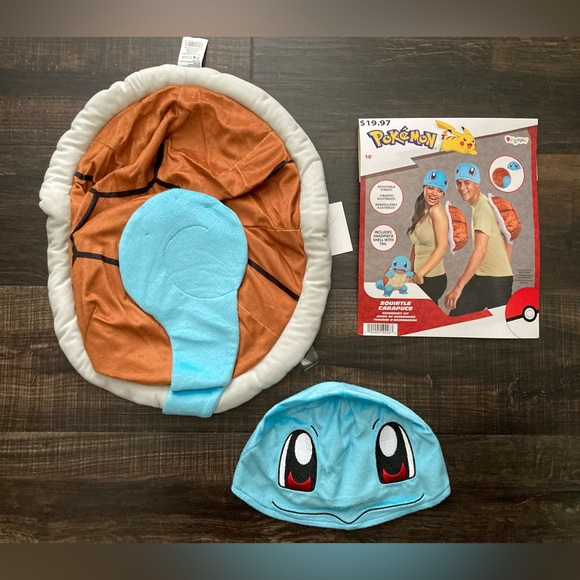 Holiday | Pokmon Halloween Costume Squirtle Headpiece Shell Cosplay ...